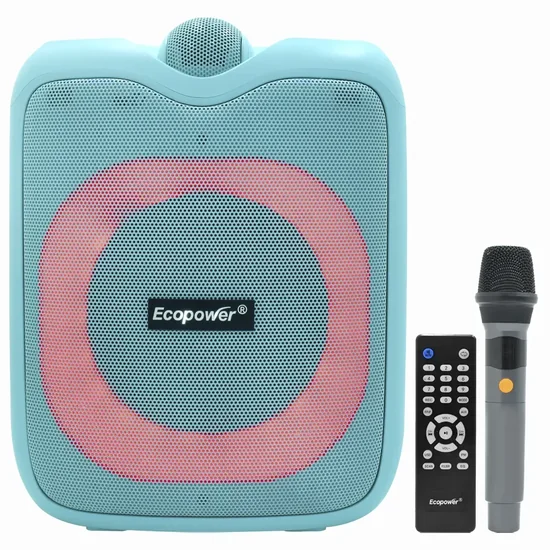 Caixa de Som Ecopower EP-1965 SD / USB / Bluetooth / Karaokê no ...