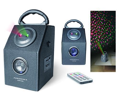 Caixa de Som Powerpack LASR-S82 SD / USB no Paraguai - ComprasParaguai.com.br