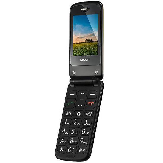 Celular Multilaser Flip Vita P9043 Dual Chip 2G no Paraguai - ComprasParaguai.com.br