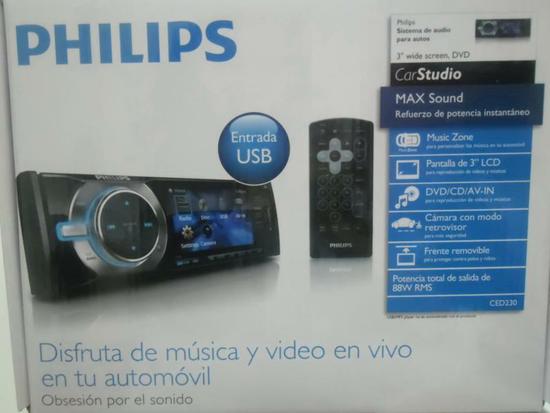 DVD Player Automotivo Philips CED-230 3" SD / USB no Paraguai ...