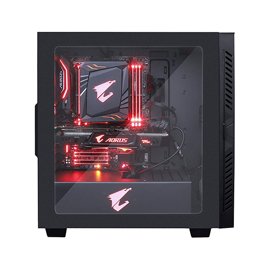 Gabinete Gigabyte AC300W Lite Black no Paraguai | Compras Paraguai