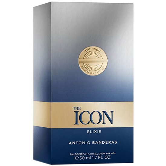 Perfume Antonio Banderas The Icon Elixir Eau de Parfum Masculino 50ML ...