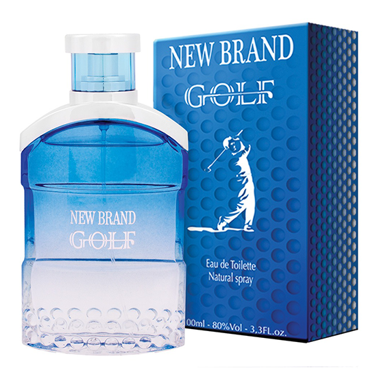 Perfume New Brand Golf Blue Eau de Toilette Masculino 100ML no Paraguai ...