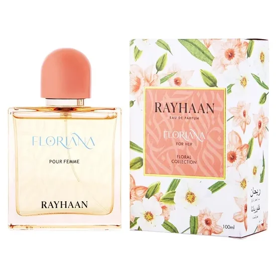 Perfume Rayhaan Floriana Eau de Parfum Feminino 100ML no Paraguai ...