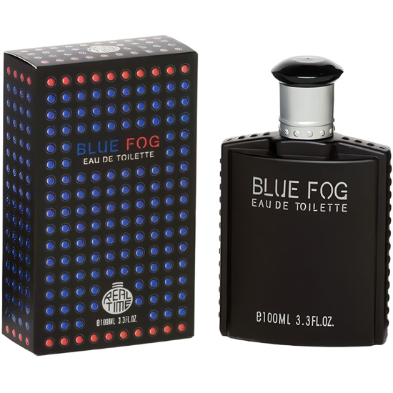 Perfume Real Time Blue Fog Eau de Toilette Masculino 100ML no Paraguai ...
