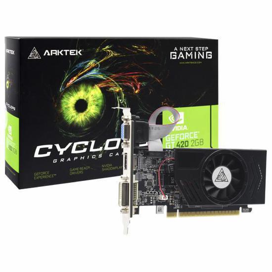 Placa de Vídeo Arktek Cyclops GeForce GT420 2GB DDR3 PCI-Express no Paraguai - ComprasParaguai ...