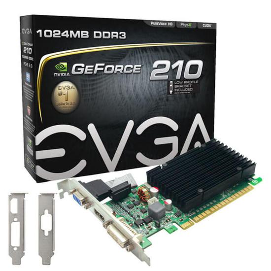 Placa de Video EVGA GeForce 210 1GB DDR3 PCI Express no Paraguai - ComprasParaguai.com.br