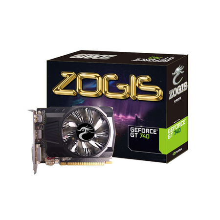 Placa de Vídeo Zogis GeForce GT740 2GB DDR3 PCI-Express no Paraguai - ComprasParaguai.com.br
