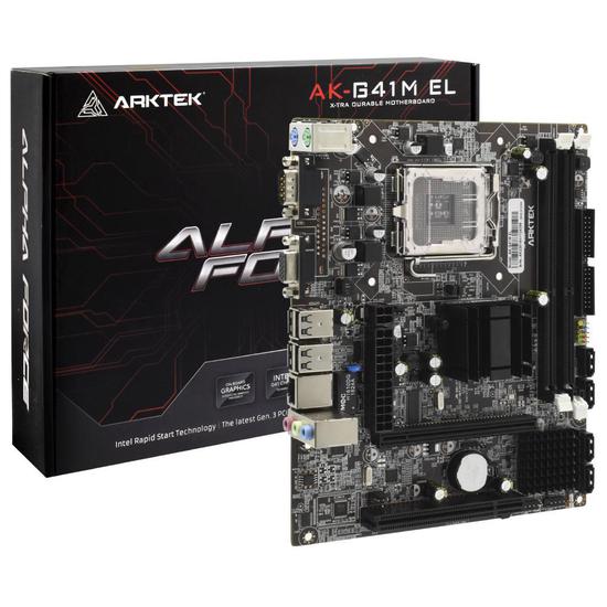 Placa Mãe Arktek AK-G41M EL Intel Soquete LGA 775 no Paraguai - ComprasParaguai.com.br