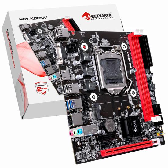 Placa Mãe Keepdata H81-KDGNV Intel Soquete LGA 1150 no Paraguai - ComprasParaguai.com.br