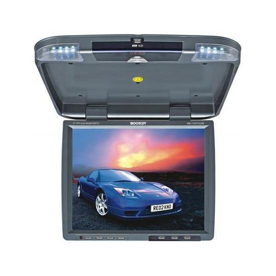 Tela DVD Automotivo Booster BM-1750 TV Teto 17" no Paraguai | Compras Paraguai