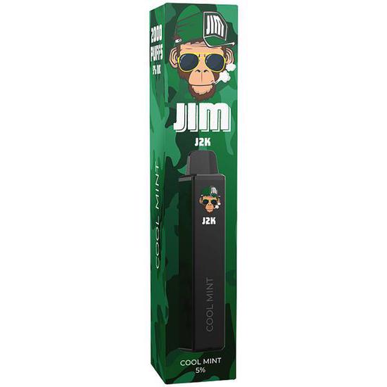Vaper Descartável Jim Vapors J2K Cool Mint 2000 Puffs no Paraguai ...