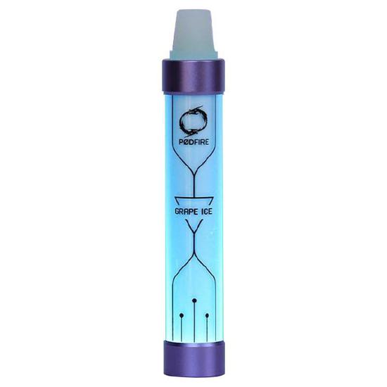 Vaper Descartável PodFire RGB Grape Ice 800 Puffs no Paraguai | Compras Paraguai