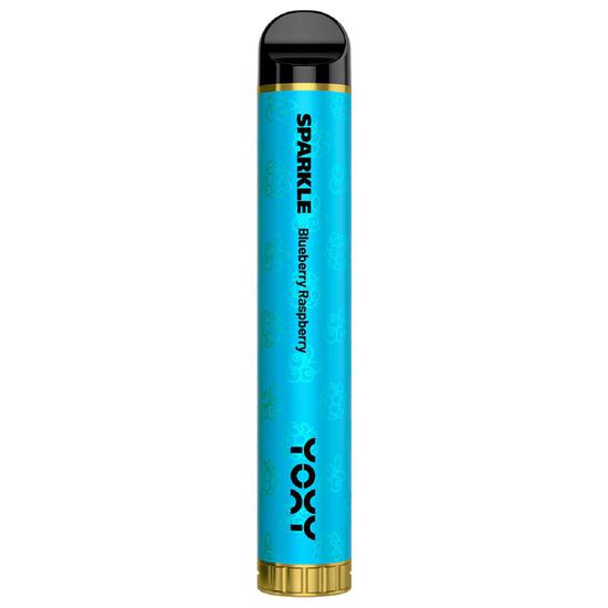 Vaper Descartável Yoxy Sparkle Blueberry Raspberry 2000 Puffs no ...