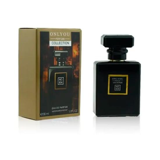 Perfume Onlyou Collection NO834 30ML na loja Top House no Paraguai - ComprasParaguai.com.br