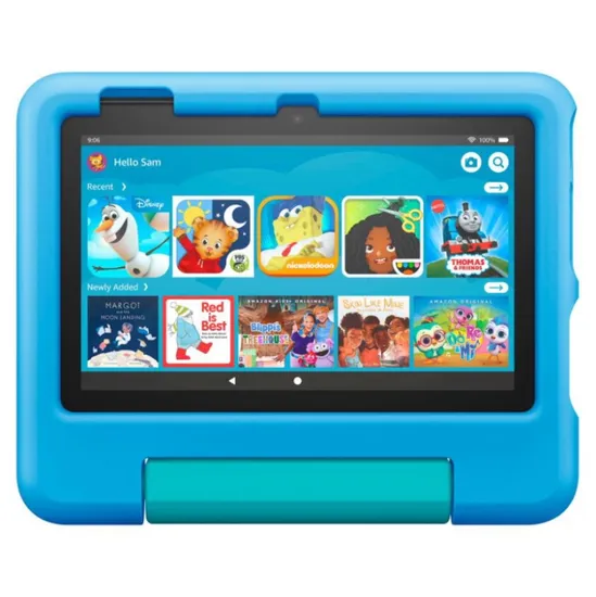 Tablet Amazon Fire HD 7 Kids Edition Tela 7" 16GB - Azul | Compras Paraguai