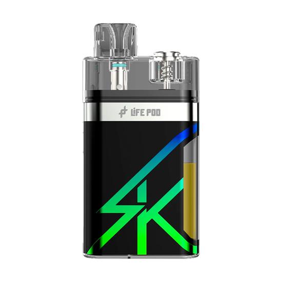 Pod Descartavel Life Pod SK Kit Blueberry Lemon Frost 10.000 Puffs na ...