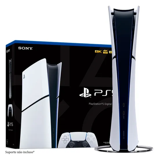 Console Sony Playstation 5 Slim CFI-2115 4K Edicao Digital 825GB SSD ...