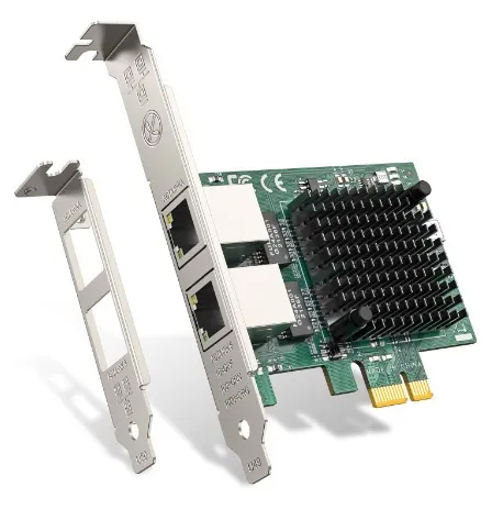 Placa PCI Exp Red Dual RJ45 Gigabit Ethernet 10/100/1000 na loja ...