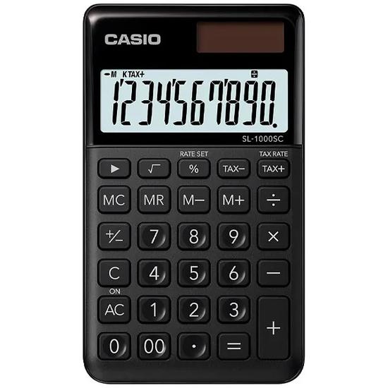 Calculadora Casio SL-1000SC-BK de 10 Digitos - Preto na loja Mega ...