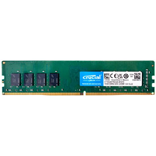 Memoria Ram para PC 16GB Crucial Desktop CT16G4DFRA32A DDR4 de 3200MHZ - Verde na loja Mega ...