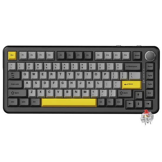 Teclado Gamer Mecanico Ajazz AK820 Max Plus TCC Nacodexx Wireless / RGB ...
