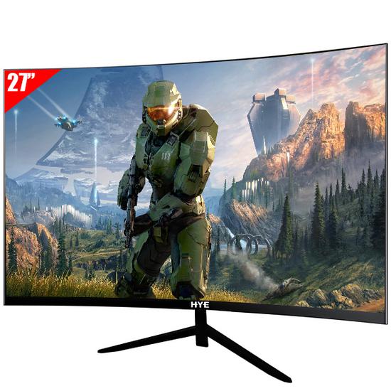 Monitor Curvo Hye HY27VIEW75 de 27" Full HD 75HZ 16:9 com VGA/HDMI na ...