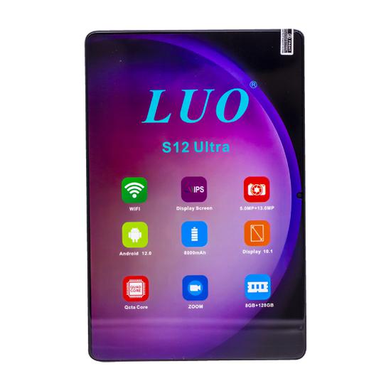 Tablet Luo S12 Ultra / 8GB / 128GB / 5G / 10.1" / Bluetooth / Wifi / 5MP / 13MP / 8000MAH ...