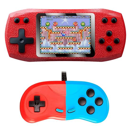 Console Game Boy F1 Plus 620 Jogos +1 Controle Extra - Vermelho na loja ...